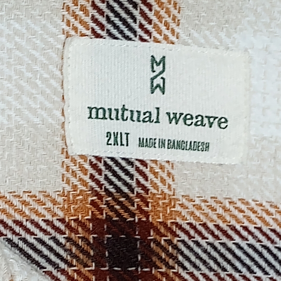 Mutual Weave | Jackets & Coats | Mutual Weave Mens Plaid Flannel Jacket ...